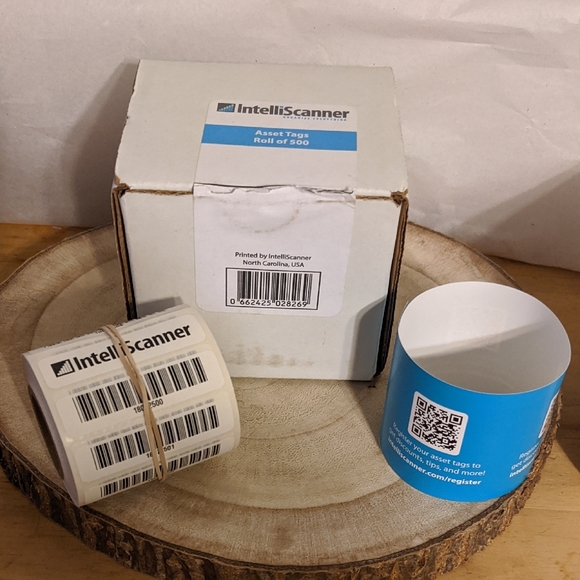 IntelliScanner | Storage & Organization | Intelliscanner Asset Tags ...